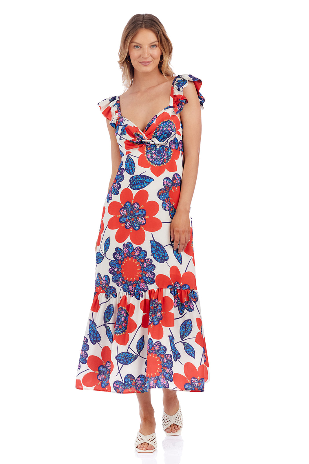 Zofia Dress in Nantucket Floral | CROSBY by Mollie Burch
